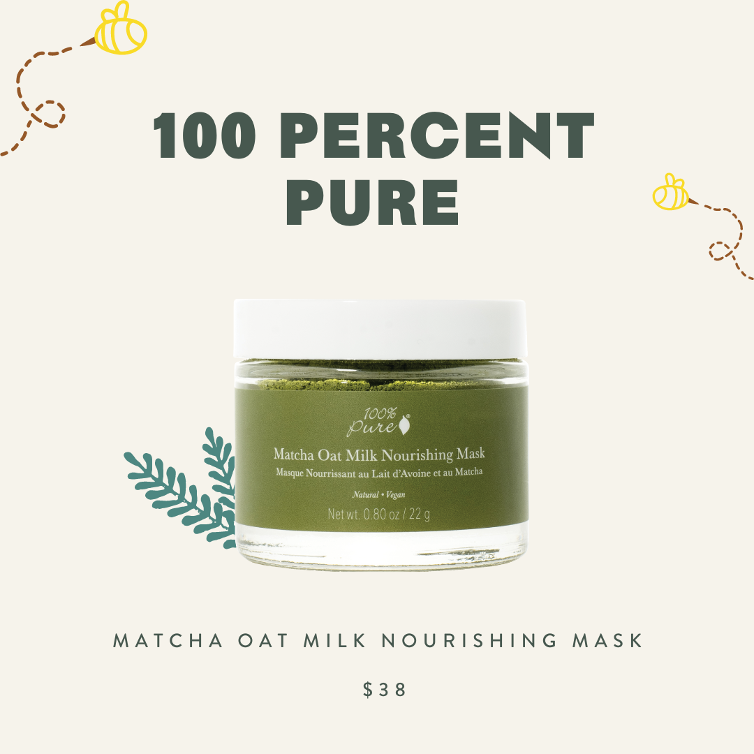 100% Pure - Matcha Oat Milk Nourishing Mask – Think Dirty Clean Beautique