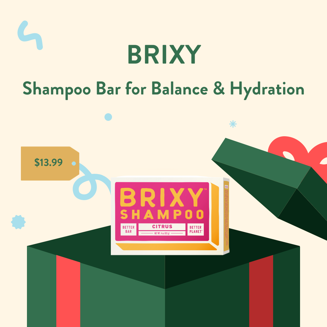 BRIXY - Citrus Shampoo Bar for Balance & Hydration – Think Dirty Clean Beautique